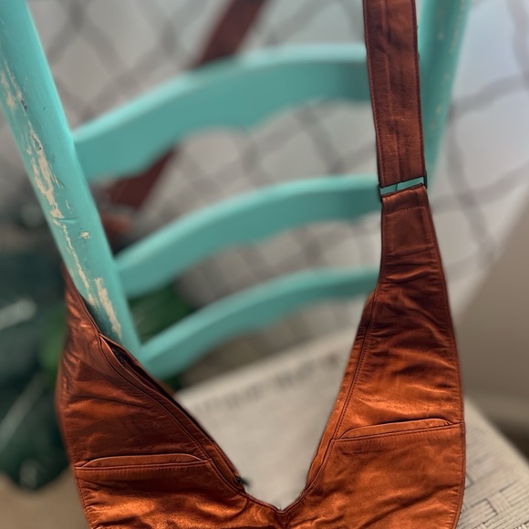 Sash | Bags | Sleek Copper Crossbody Bag | Poshmark